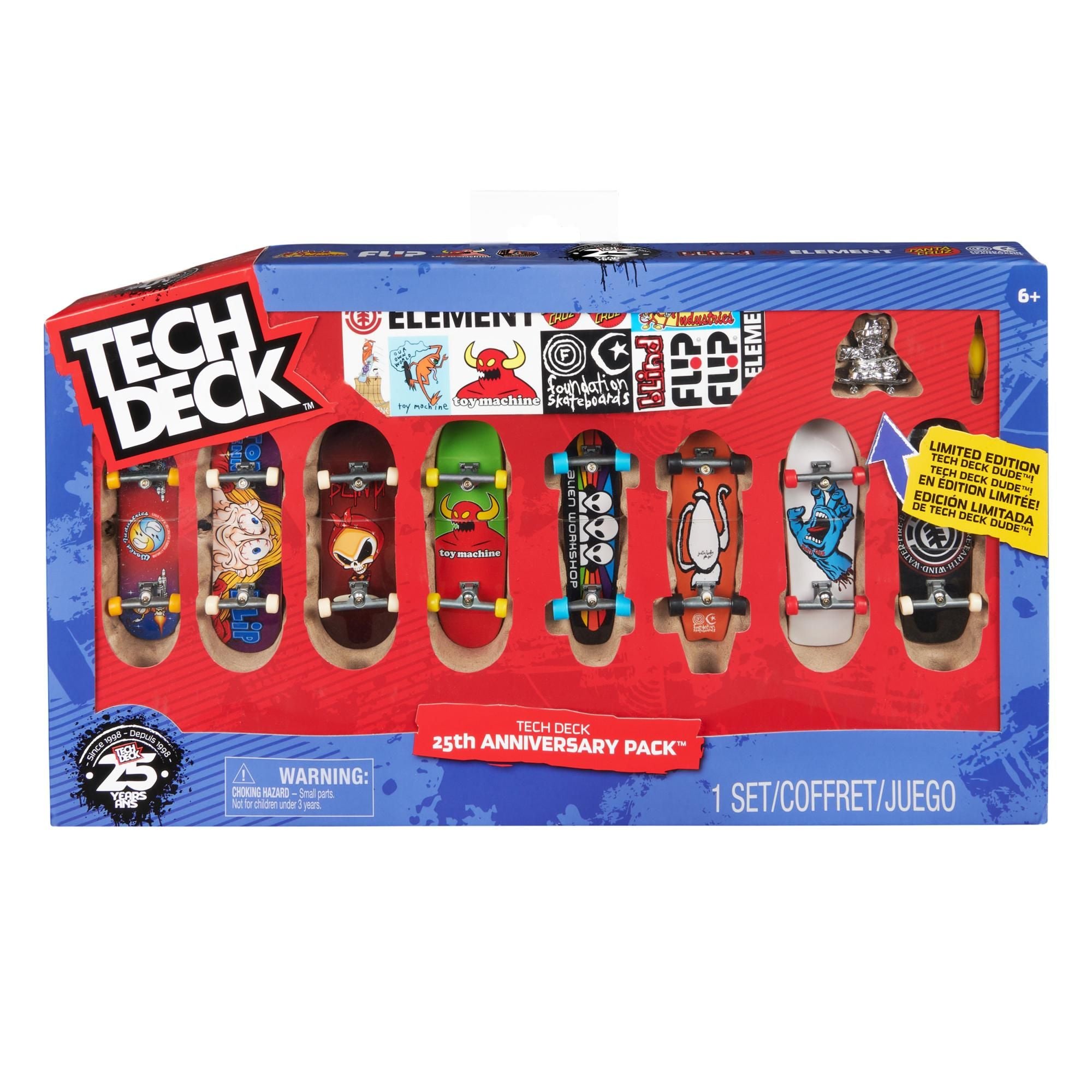 TECH DECK - 25TH ANNIVERSARY PACK – Marcel Skateshop