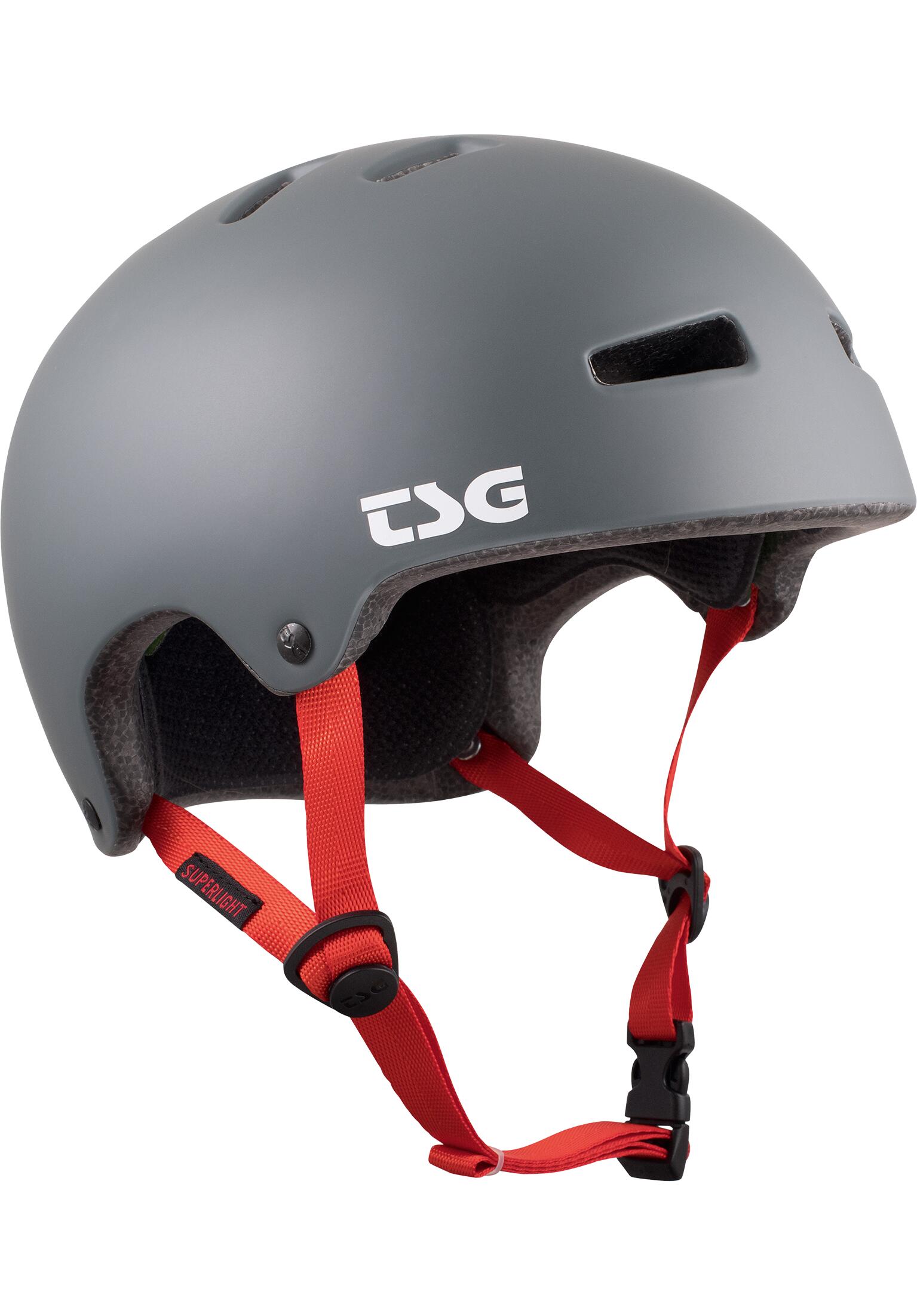 TSG - SUPERLIGHT HELMET SOLID COLOR - SATIN DARK SHADOW – Marcel Skateshop