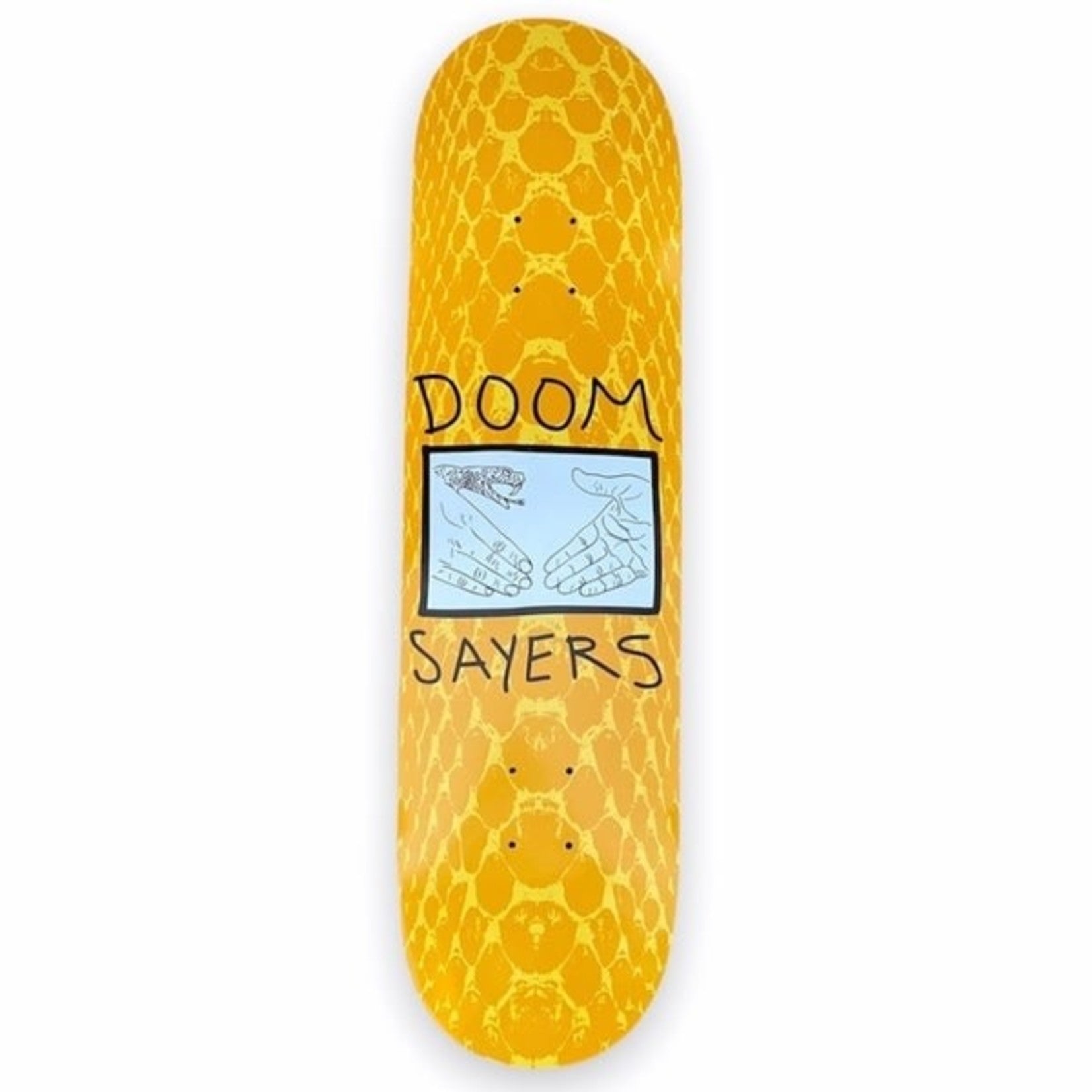 DOOM SAYERS - SKAKE SKIN - ORANGE - 8.375 – Marcel Skateshop